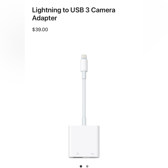 Apple | Cameras, Photo & Video | Brand New In Box Apple Lightning To ...